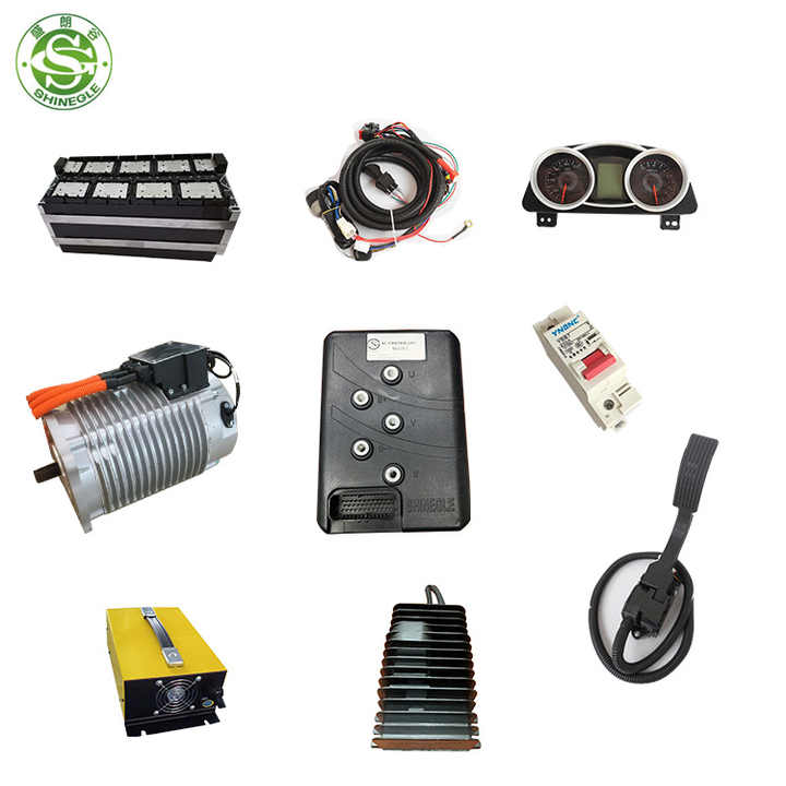 SHINEGLE 30KW 60KW 320V PMSM Motor Car Conversion Kit Electric From ...