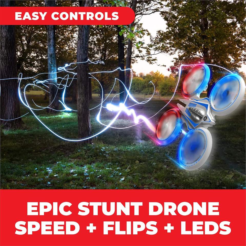 Force1 UFO 4000 Mini Drone Kids LED Remote Control Quadcopter ...