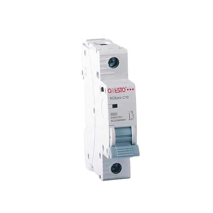 High Quality Miniature Circuit Breaker 1P 6A 10A 16A 20A 32A 63A Electrical Breakers AC MCB ...