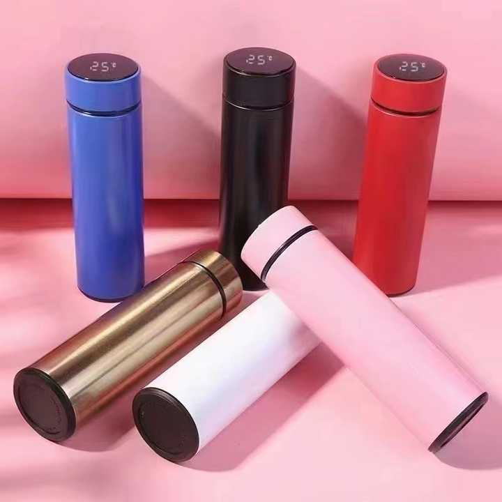 Wholesale 500ml Led Temperature Thermos Bottle Stainless Steel Water ...