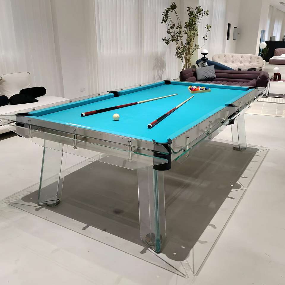 Luxury Billiard Table Marble Billiard Table 8ft Billiard Table Glass ...