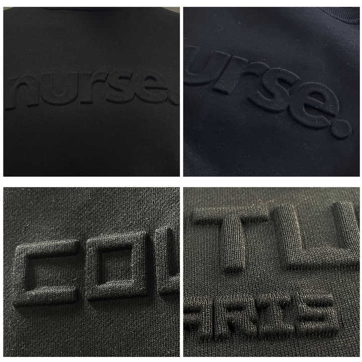 Custom OEM 3D Printing Embossed Hoodie - Premium Men's Sweatshirt