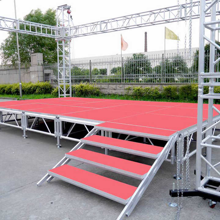 Portable Detachable VERSALITE Aluminum Event Stage Platform