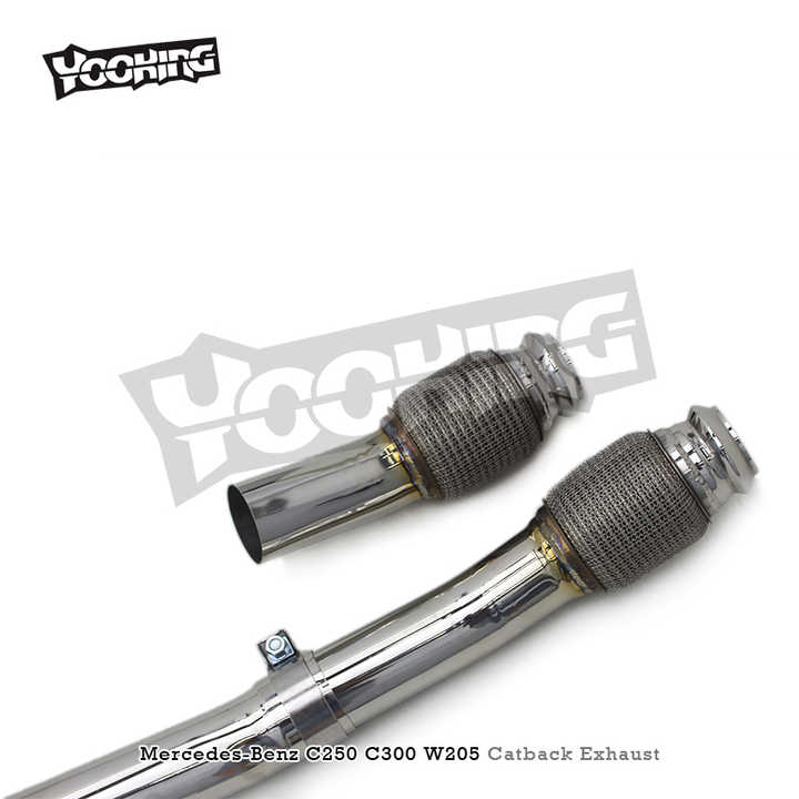 AUTO Catback Exhaust for Mercedes-Benz C250/C300 W205 2.0T 2015-2022 ...