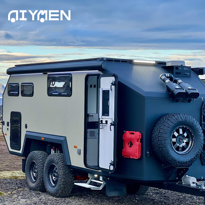 Luxury Hybrid Recreational Vehicle Caravan Luxury Motor Home Campervan ...