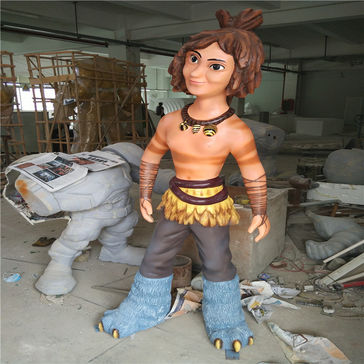 Life Size Cartoon Characters Statue - Custom Fiberglass Art