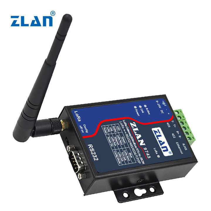 lora modbus device Ethernet to LORA gateway high speed wireless converter