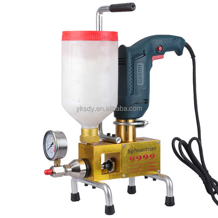 High Pressure Epoxy Resin Injection Pump Grouting Machine Caulking Gun ...