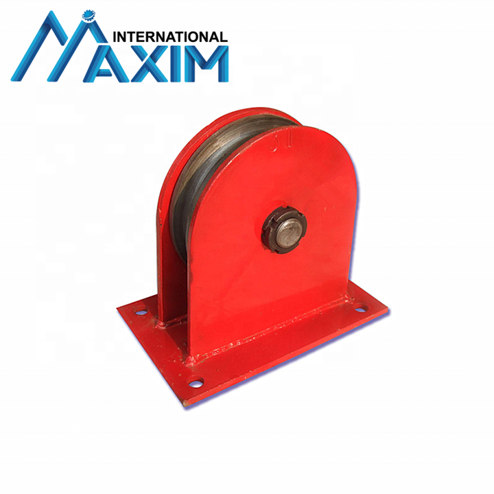 Heavy Duty Bolt on Mounted Pulley Blocks with Flange