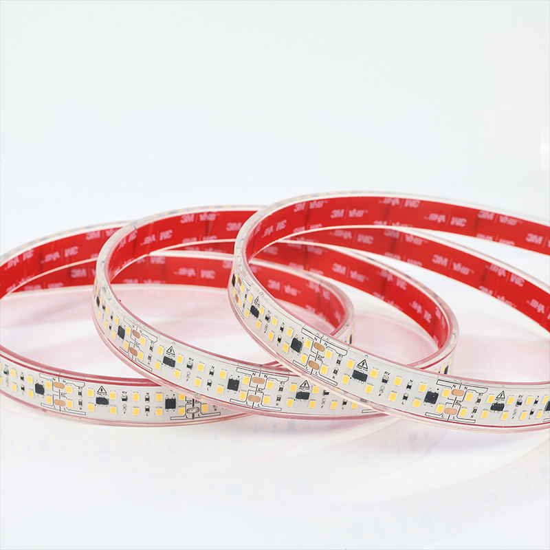 New 15mm Width 110V 220v 2835 240leds 50m/roll High Voltage Strip Led ...