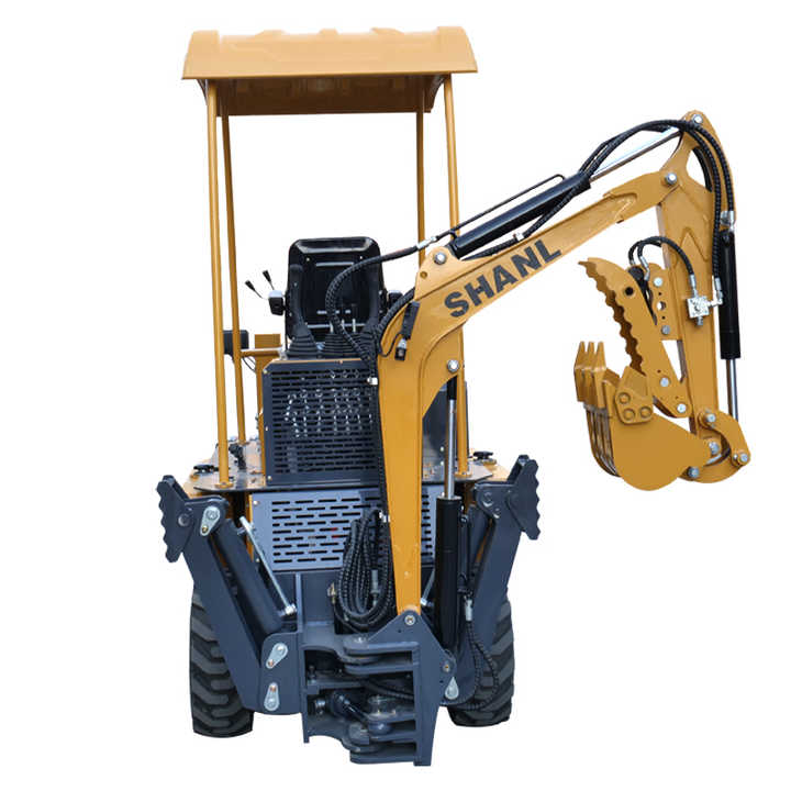 Mini New Multifunction Wheel Loader and Backhoe Digger Loader Truck ...