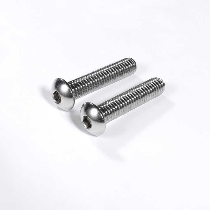 ISO7380 Allen Hex Drive Button Pan Head Hexagon Socket Cap Bolts Screws Stainless Steel 18-8