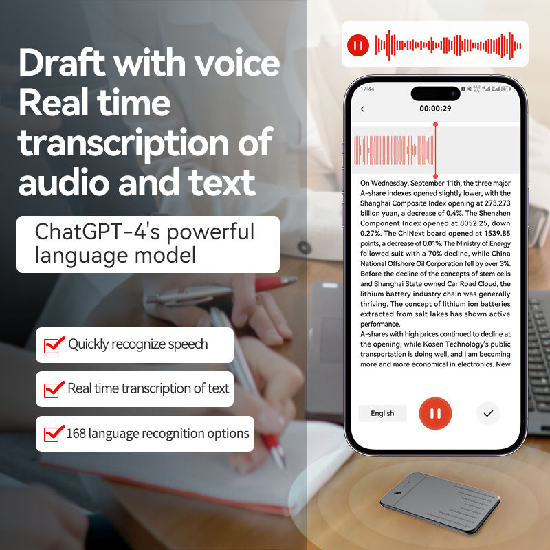 NEWYES APP Operation AI Real-time Recording and Transcription ...