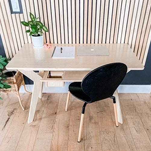 Small Size Computer Desk Wood Laptop Study Table for Home Office Use ...
