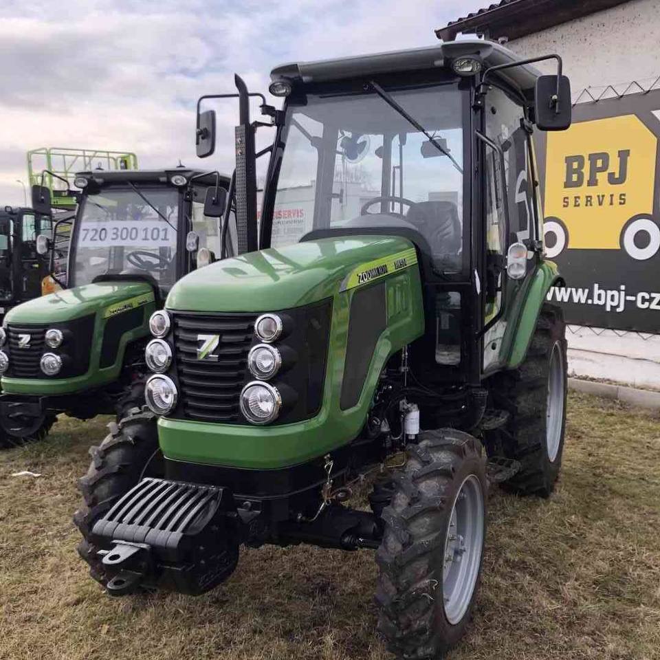 Zoomlion RD504 Farm Tractor Agriculture Machinery 50HP 4x4 Wheel ...