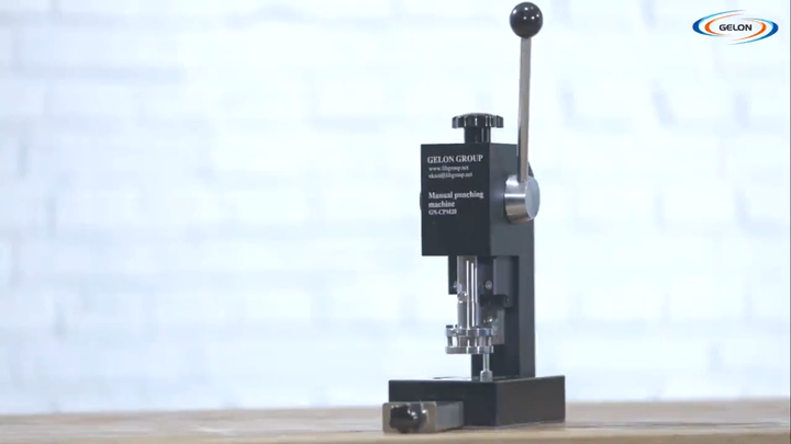Laboratory Manual Hand Press Coin Cell Battery Punching Machine