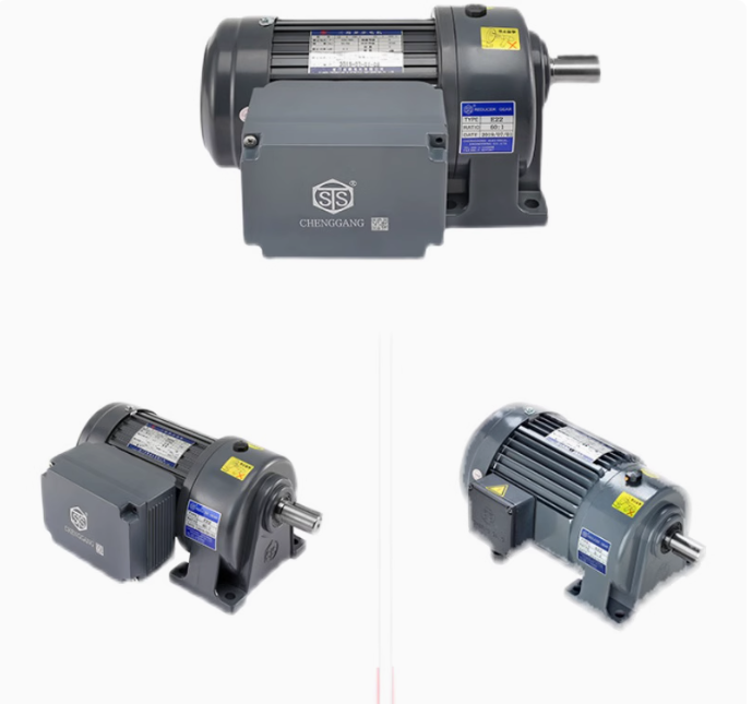Xiamen Chenggang Three-phase Asynchronous Motor 0.1KW L18 30:1 REDUCER ...