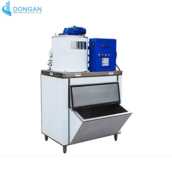 China Top Ice Machine Evaporator Flake Ice Maker 2 Ton Commercial ...