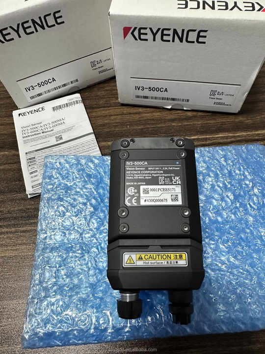 KEYENCE IV3-500CA Industrial Robotics Sensor Smart AI Vision Sensor with 3D Vision for Safety ...