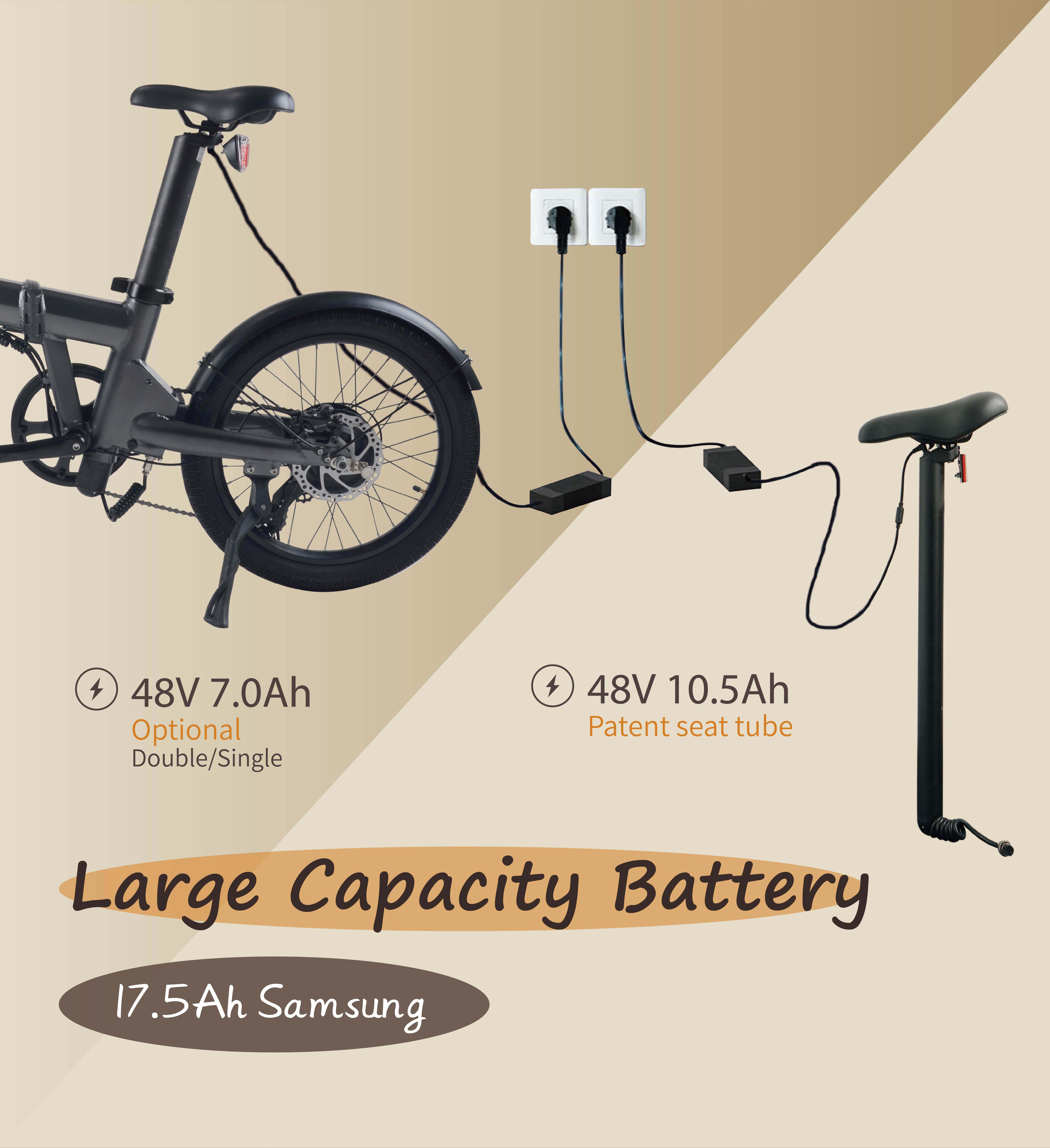 How to Choose a Folding Electric Bike Engwe P20 250W Extended Battery Model