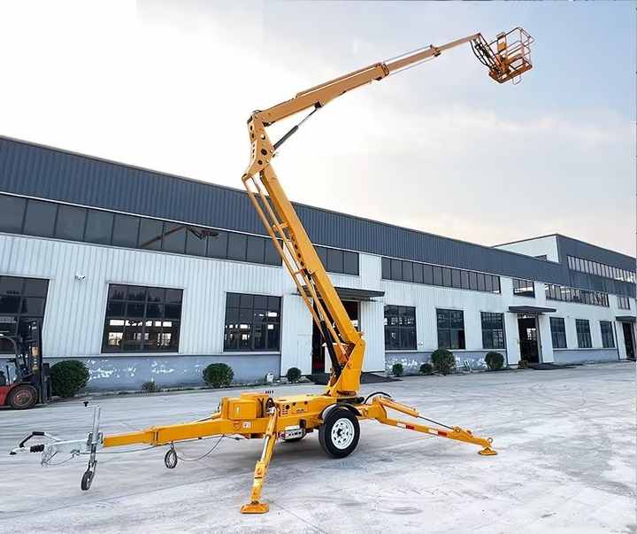 Self-Propelled Boom Lift Aerial Work Platform Telescopic/Articulated ...