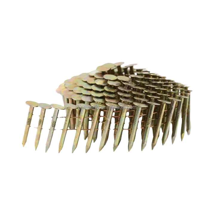 Hard Painted Pallet Coil Nail Wire Nail 114 Coil Roofing Nails| Alibaba.com