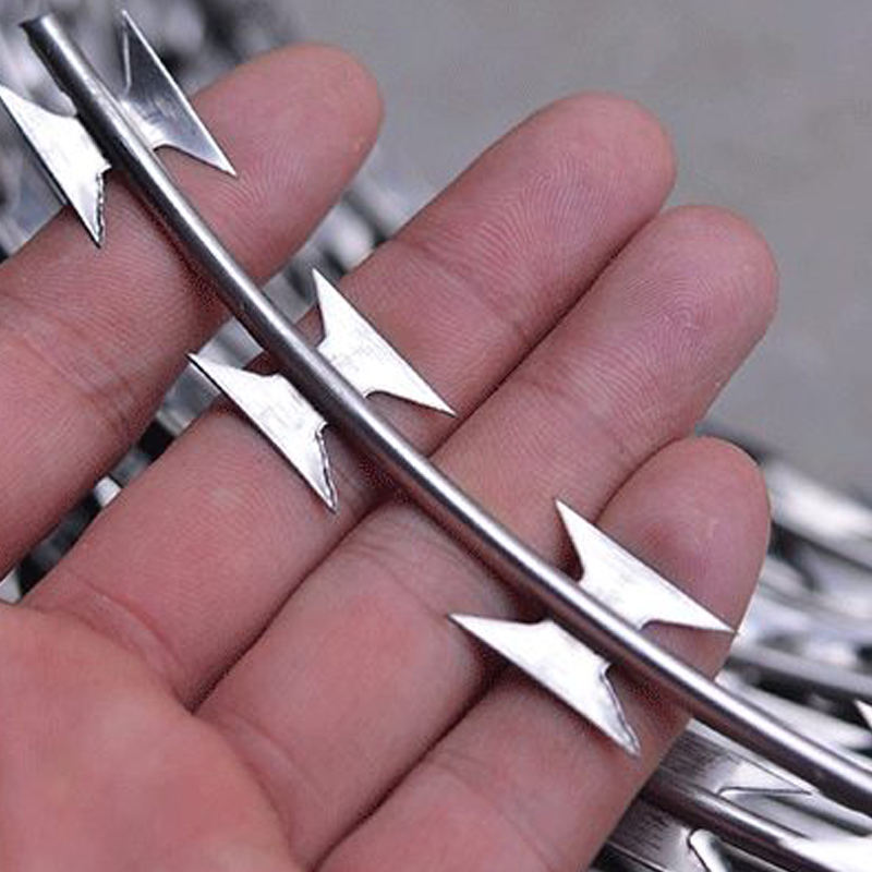 Electric Galvanized Razor Barbed Wire Fence Coil YSH Brand YSH Model ...