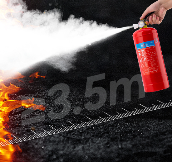 Portable Dry Powder Fire Extinguisher ABC Dry Agent 3C Certified Fire ...