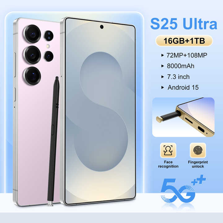 S25Ultra with ESIM Technology 108MP Rear Camera 4K Screen Resolution ...