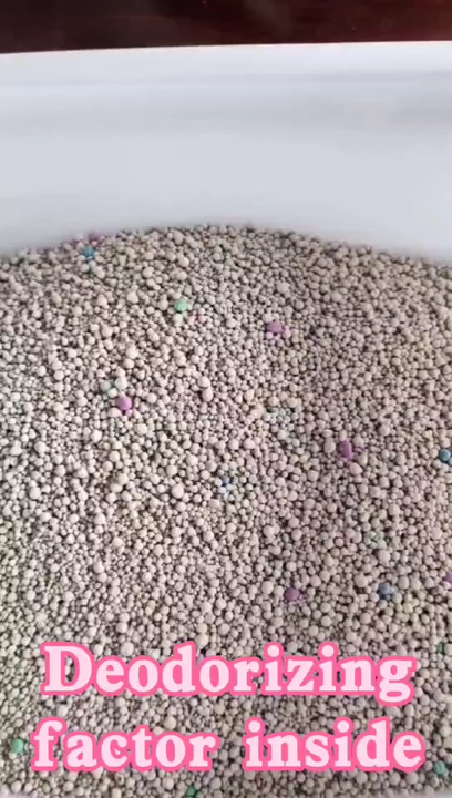 Bentonite Cat Litter Factory OEM Dust-Free Easy Clean Scent Ball Shape ...