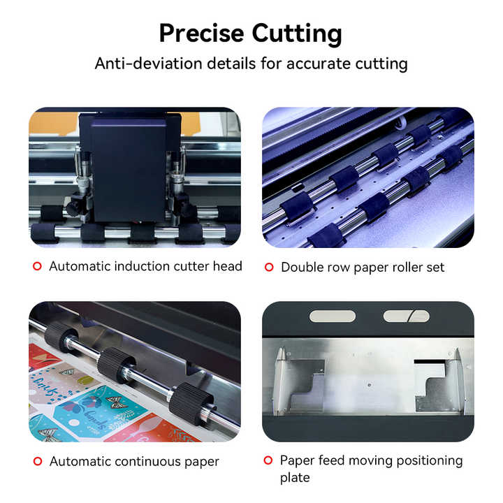 ZD350 Ultra Dual Heads Cutting & Creasing Machine for Stickers