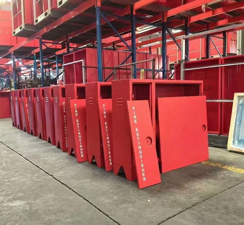 Manufacturer-Produced TLD Fire Extinguisher Box Low Carbon Steel Red ...