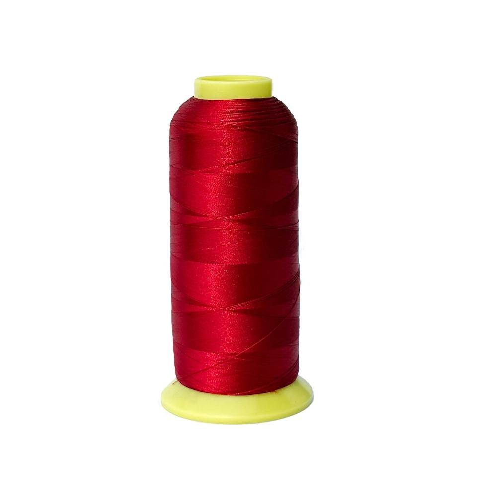 Colorful Glossy 100% Polyester Embroidery Thread Polyester Embroidery ...