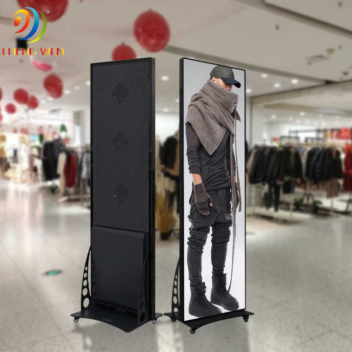 Mirror Screen P2.5 P3 LED Standing Video Wall WIFI Control LED ...