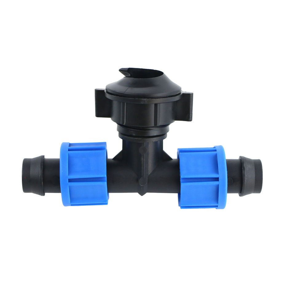 High Quality Irrigation System Lock Nut Fitting Connector Lock Tee for ...