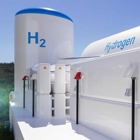 Large Scale Liquid Hydrogen Plant - Efficient Storage