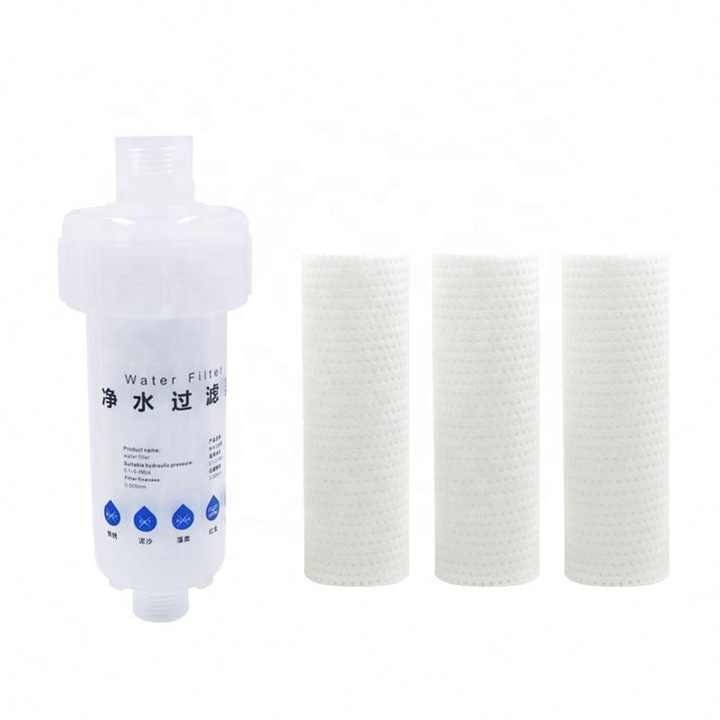 Manual Plastic Pre-Filter Element Spot Replaceable Household Shower ...