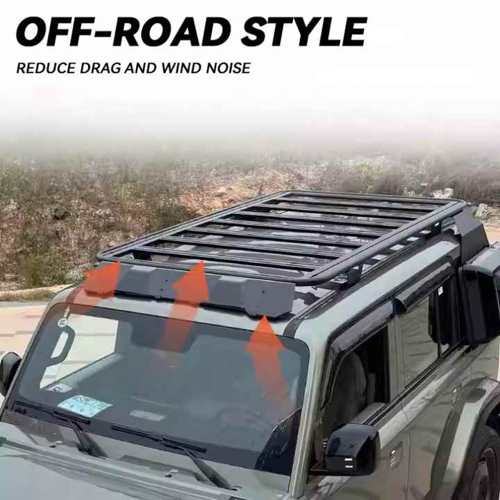 One-stop Car Upgrade Side Box Off Road Folding Ladder Roof Rack ...