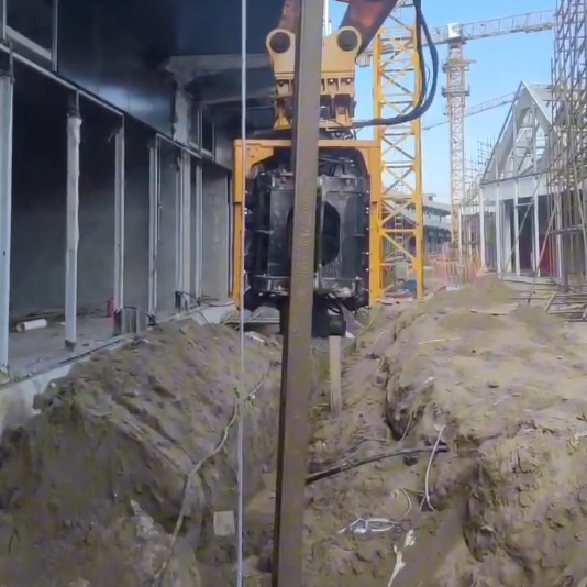 ANTENG AT-65C Side Grip Vibro Hammer High Efficiency Construction ...