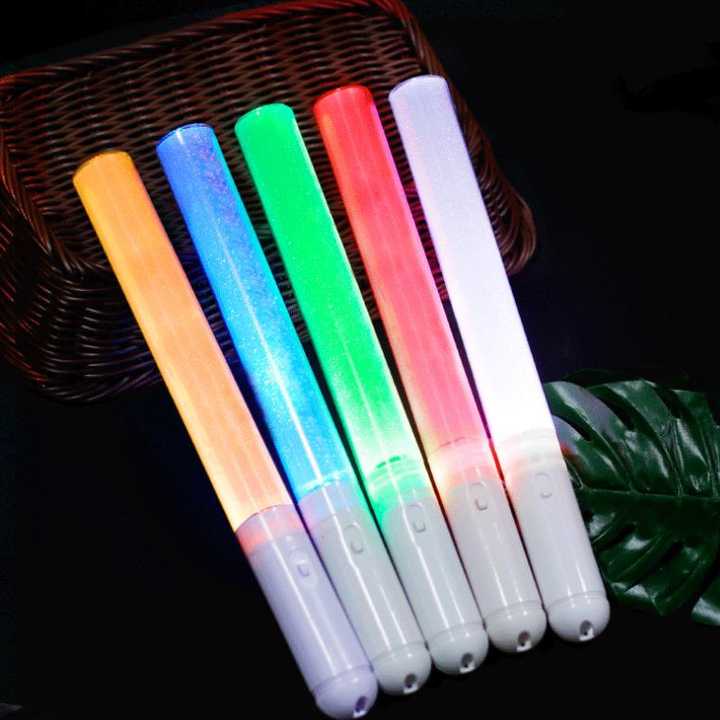 15-Color LED Glow Stick Lighting for Concert Music Festivals Anniversary Celebration Events ...