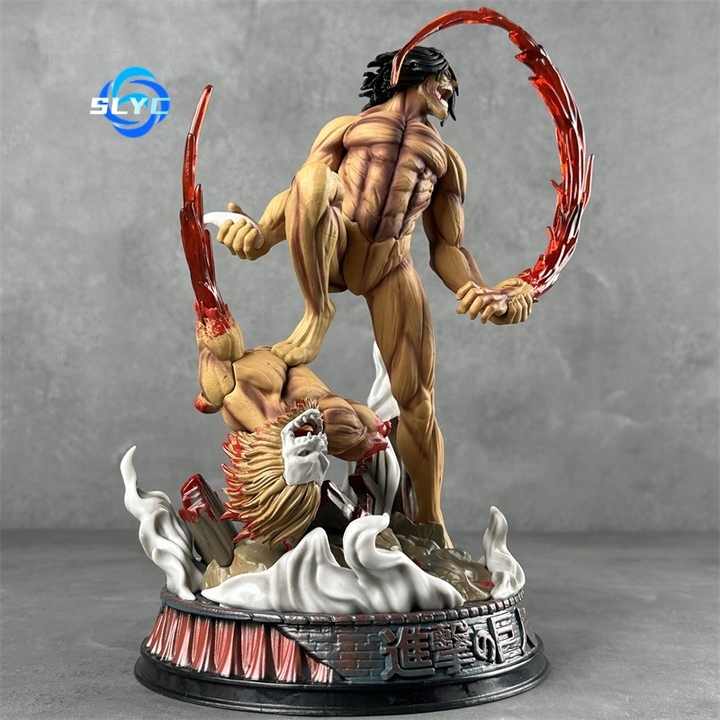 YOYO Attack Giant Battle Form Allen Base Anime Hand Model Statue ...