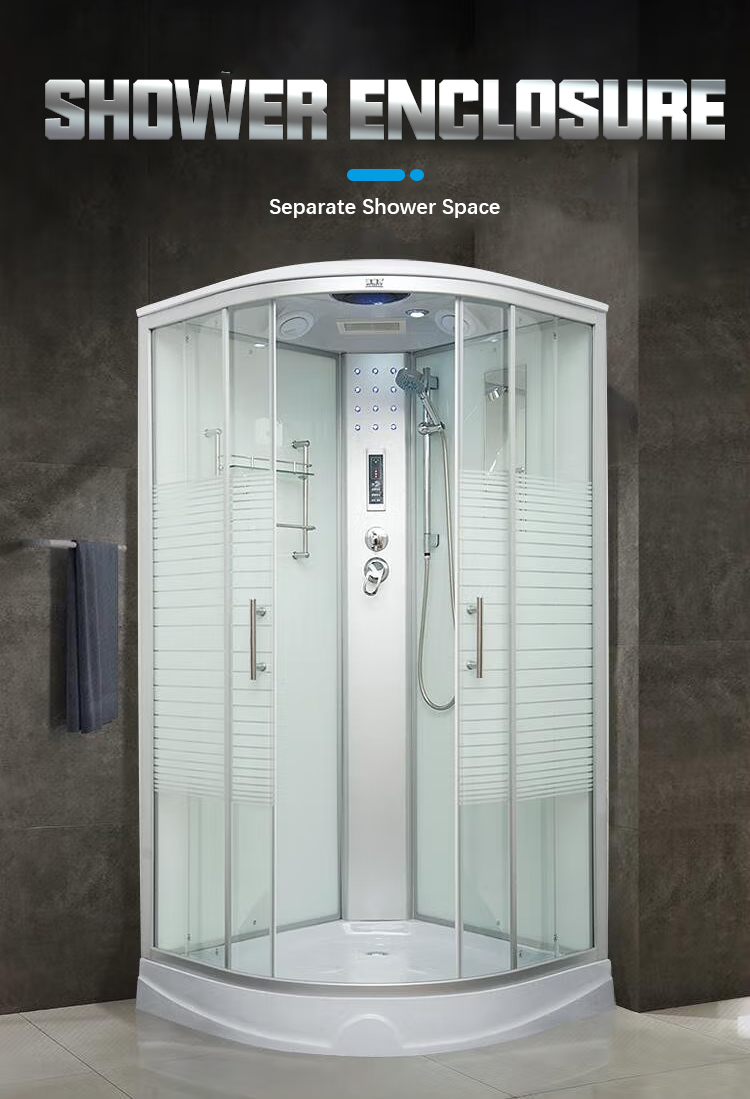 Luxury Shower Steams With Tv Enclosed Hydromassage Whirlpool Bath