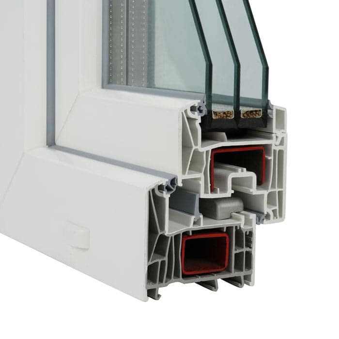 Energy-Saving 70 Series UPVC Window Frames - Heavy-Duty for Extreme ...