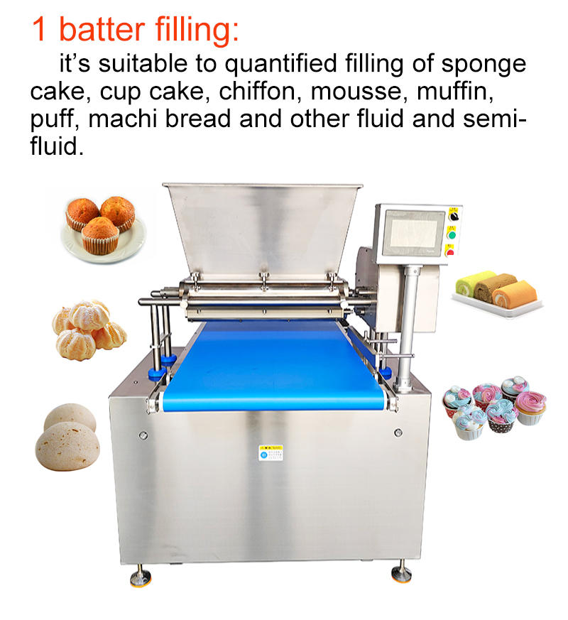 Fully automatic multifunctional multifunctional snack cookie dough ...