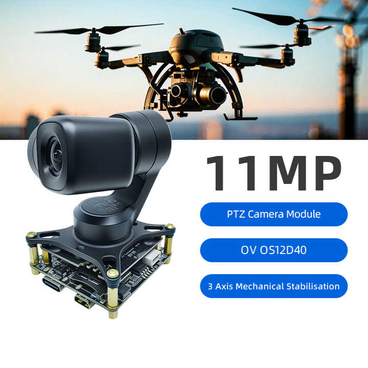 3 Axis Gimbal Camera Module - 4K 60FPS Stabilized Video