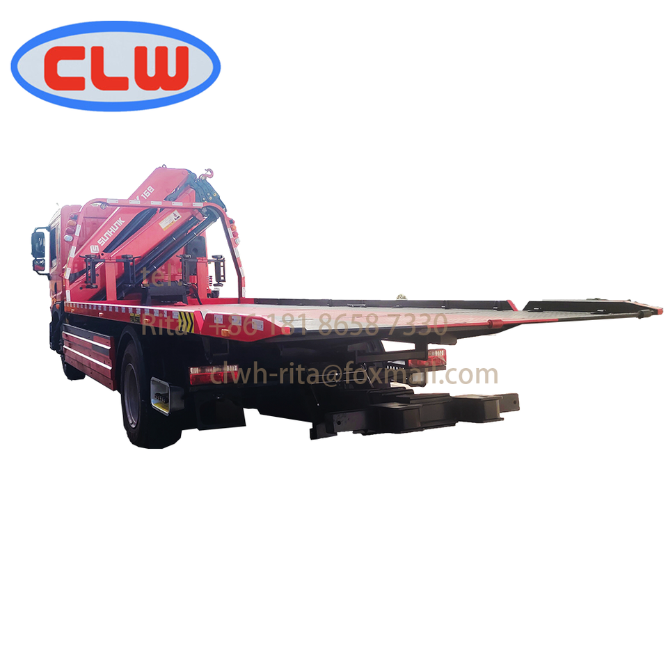 8 Ton Wrecker Towing Truck and Trailer Truck Are New for Vehicle ...