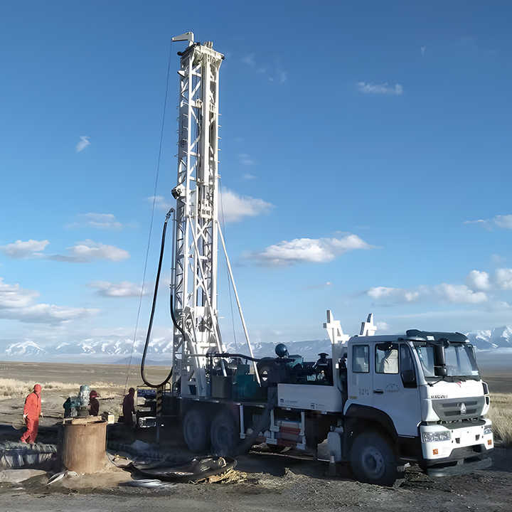1000 Meters Depth Borehole Drilling Rig Machine Water Well Drilling ...