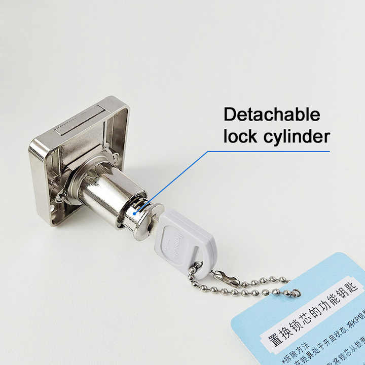 Replaceable Core Drawer Lock for Office Desk Furniture Bookcase Props ...