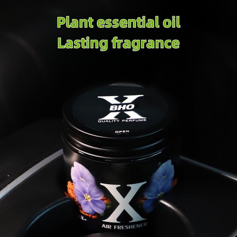 Long Lasting Natural Plant Fragrance Solar Powered Gel Air Freshener ...