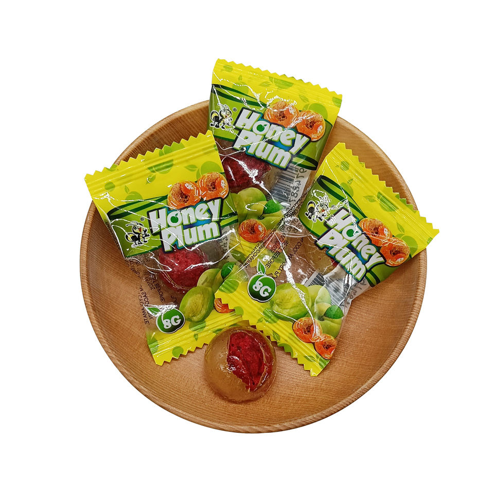 Delicious Preserved Honey Plum Fruit Dried Red Plum Heart Candy ...